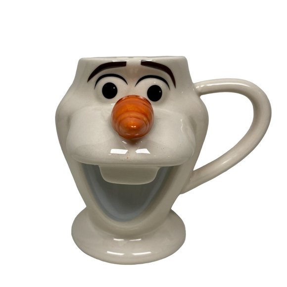 Disney | Kitchen | Disney Frozen Ii Olaf Snowman 69 Fl Oz Ceramic Hot Chocolate Coffee Cold Mug ...